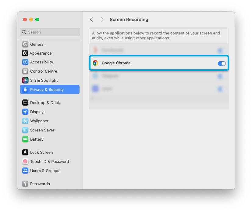 Setting up macOS before your exam